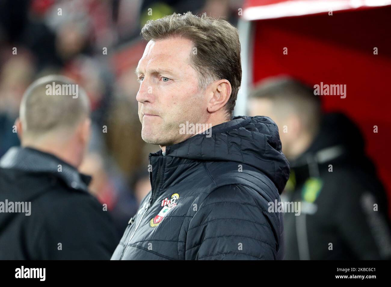 Southampton Manager Ralph Hasenhuttl during the Premier League match ...