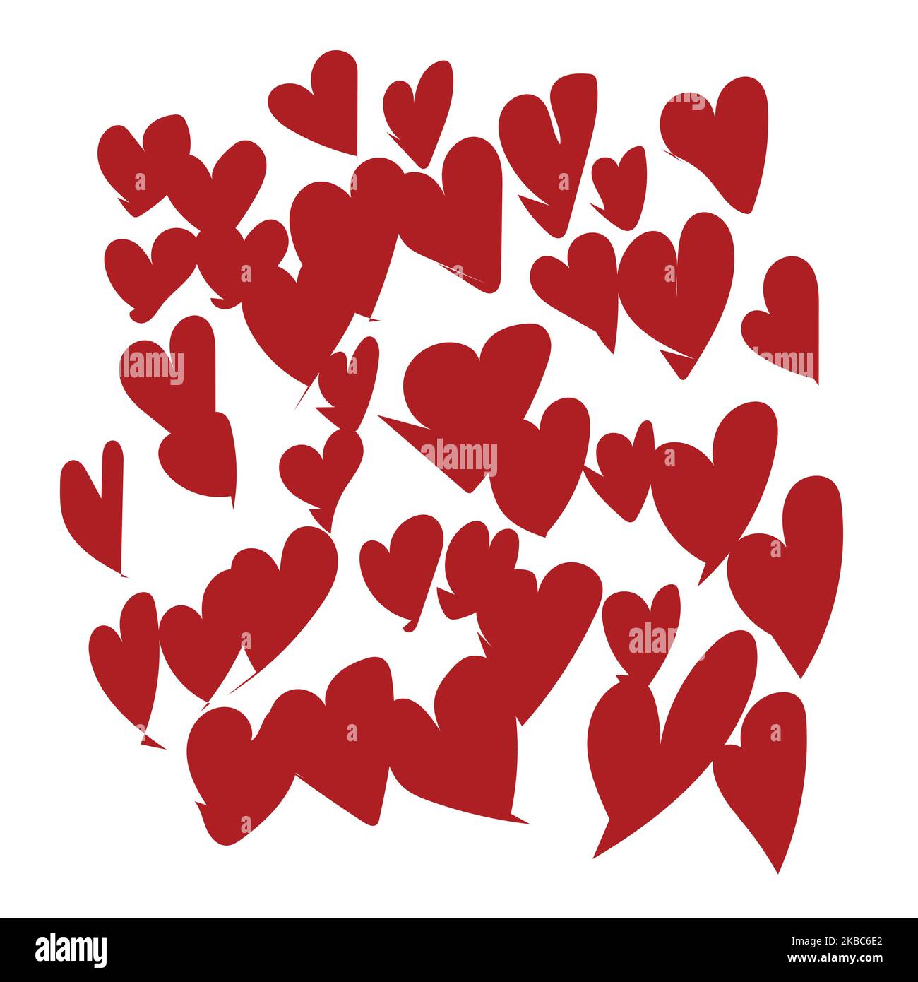 hand drawn red hearts pattern, background Stock Vector Image & Art - Alamy hand drawn red hearts pattern, background Stock Vector Image & Art - Alamy
