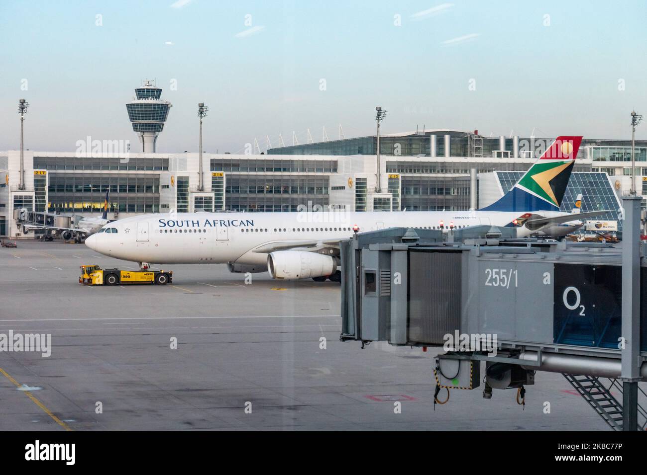 South African Airways Airbus A330 (A330-243) airplane as seen on 19 ...
