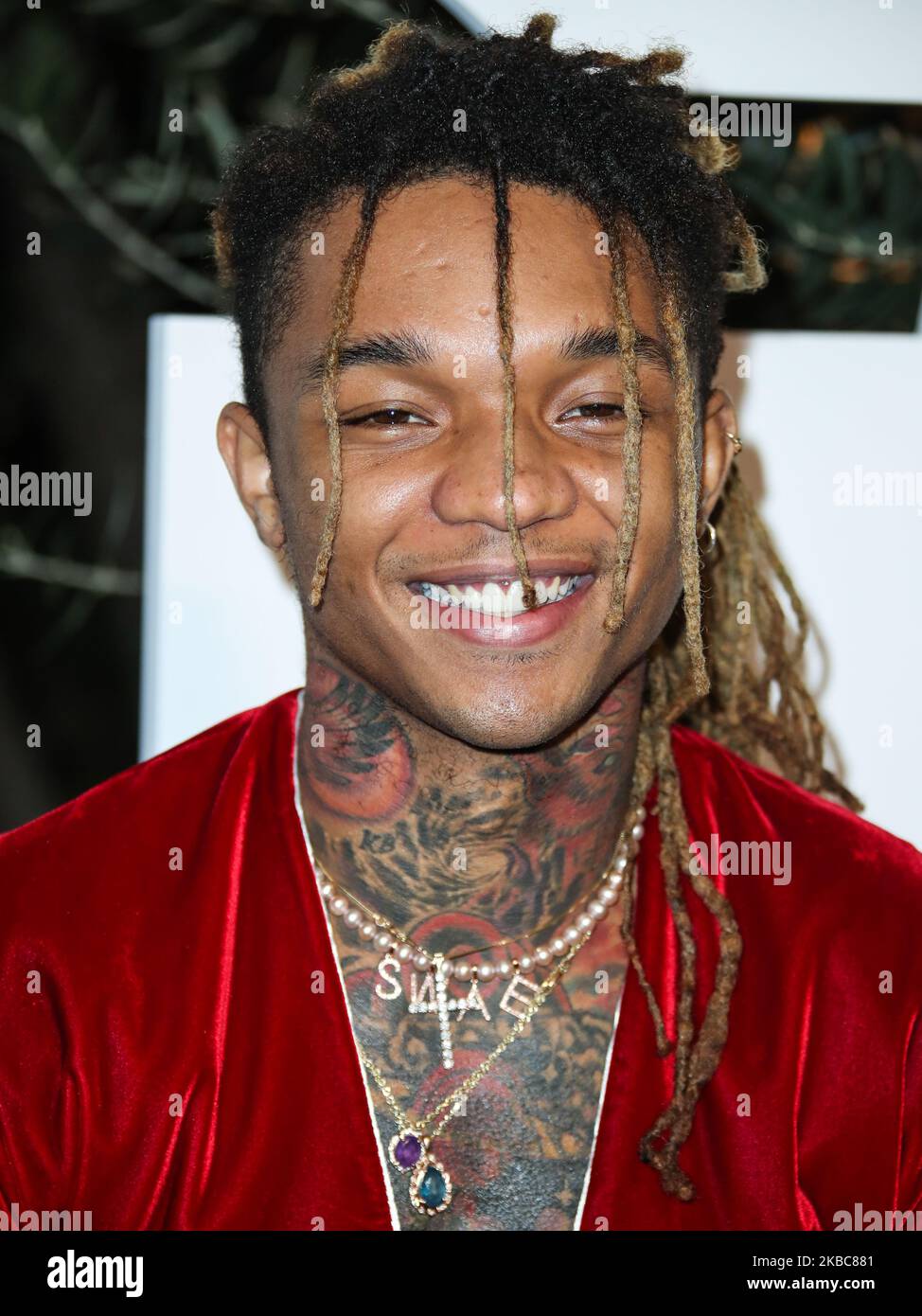 WEST HOLLYWOOD, LOS ANGELES, CALIFORNIA, USA - DECEMBER 05: Rapper Swae ...