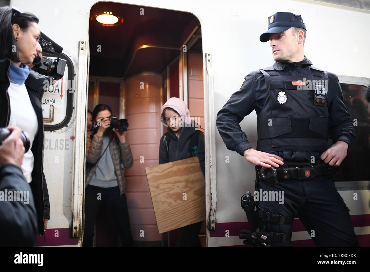 Greta Thunberg arrives in Madrid for COP25 on December 6th, 2019 ...