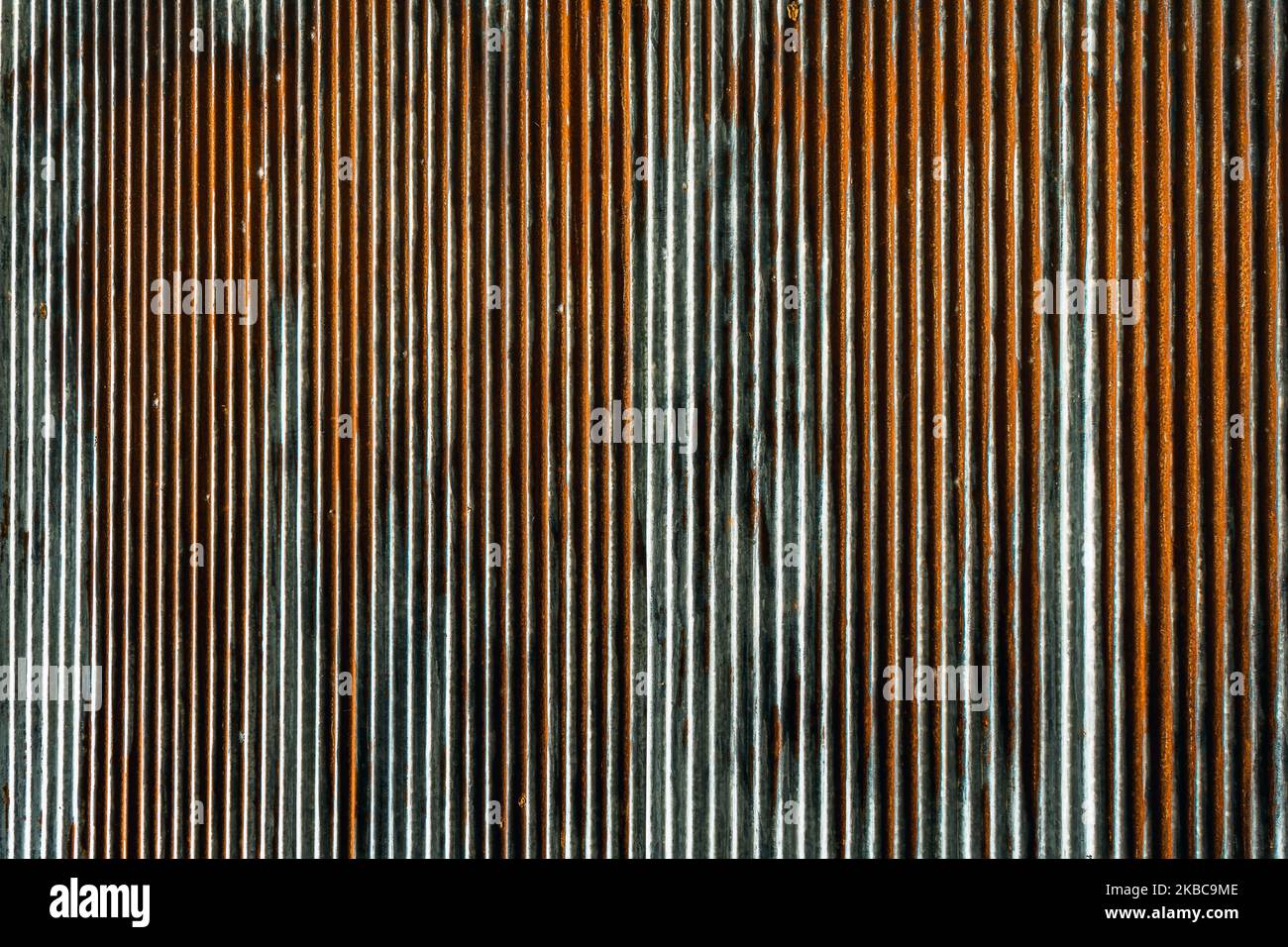 Artistic of old and rusty zinc sheet wall. Vintage style metal sheet ...
