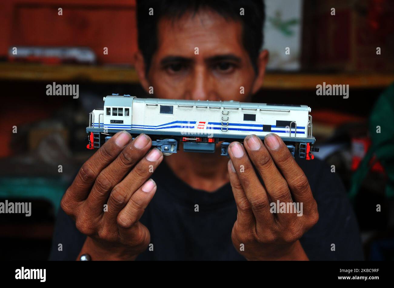 Manufacturing of miniature trains hi-res stock photography and images ...