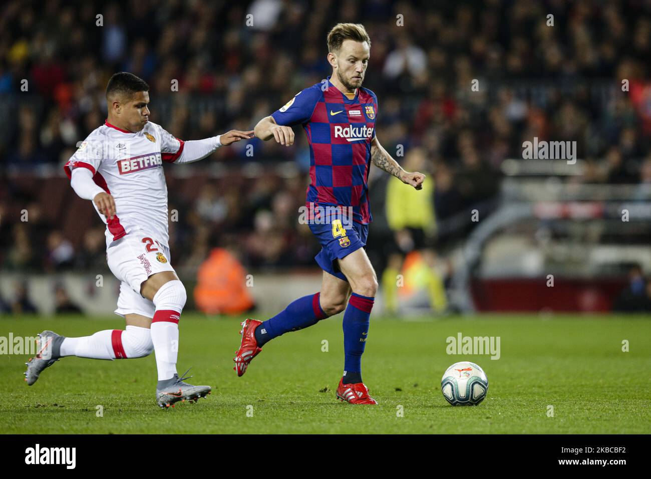 04 Ivan Rakitic from Croatia of FC Barcelona during the La Liga ...