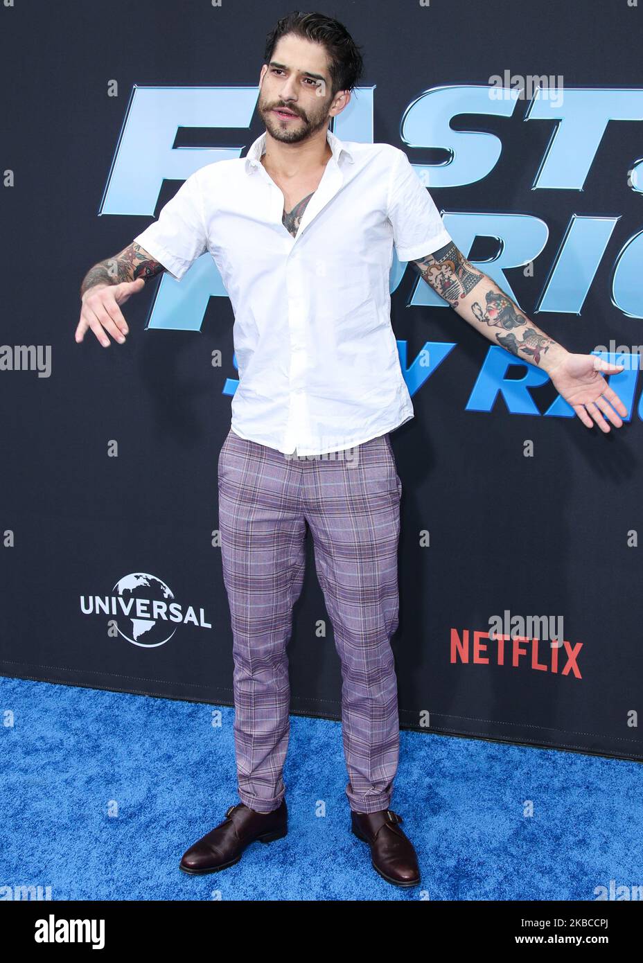 UNIVERSAL CITY, LOS ANGELES, CALIFORNIA, USA - DECEMBER 07: Actor Tyler ...