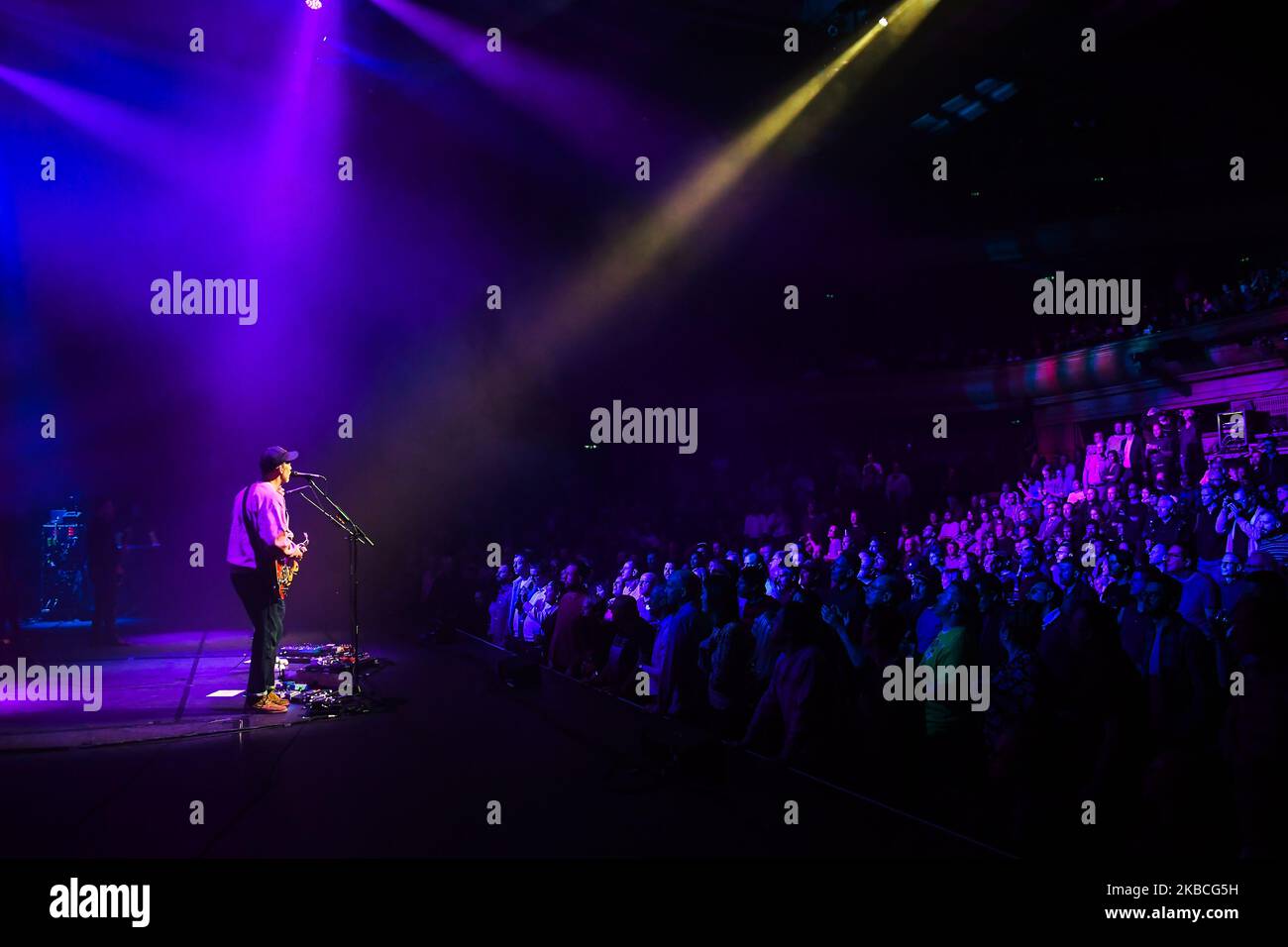 British rock shoegaze band Ride perform at Barbican Hall, London on ...
