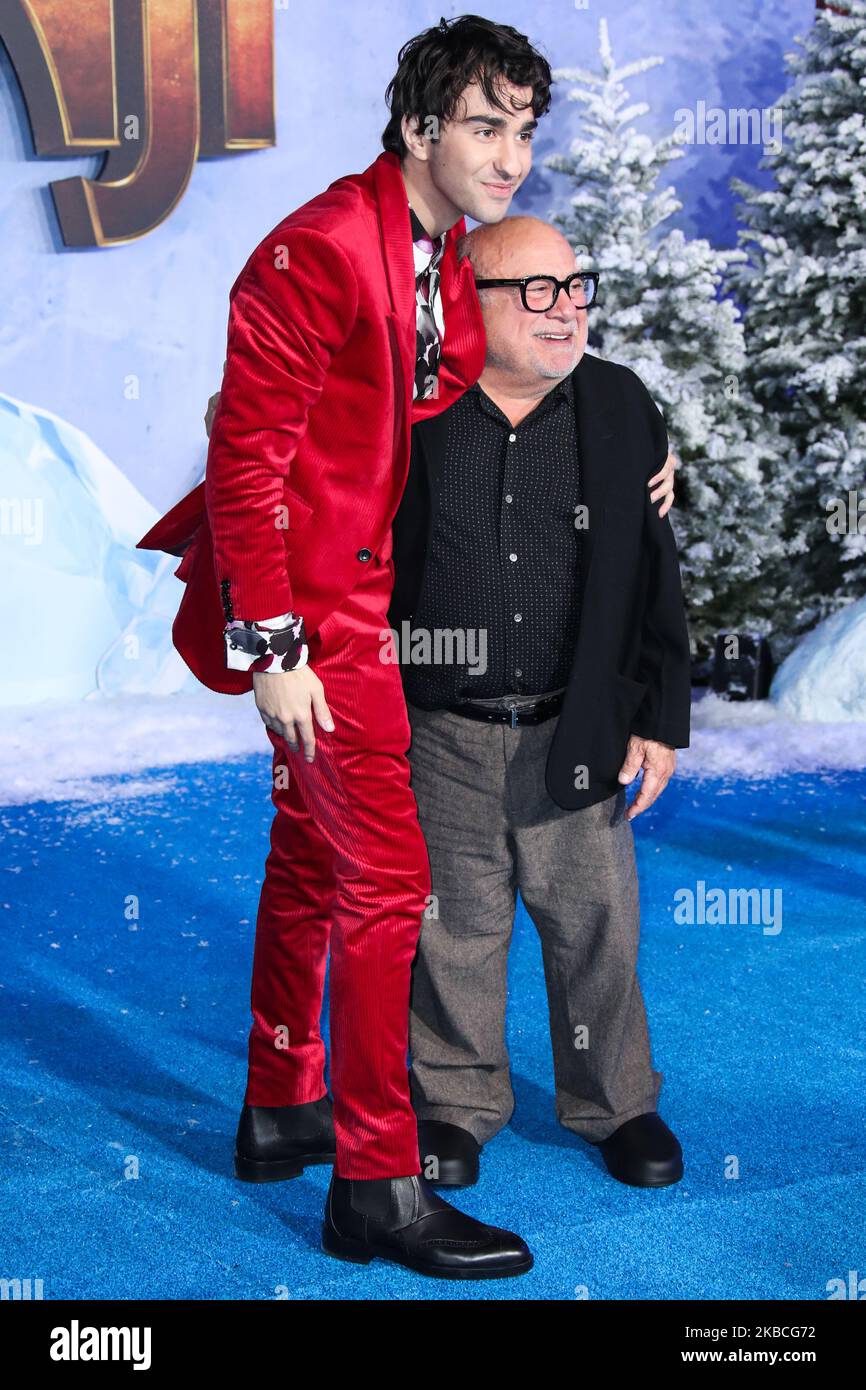 HOLLYWOOD, LOS ANGELES, CALIFORNIA, USA - DECEMBER 09: Alex Wolff and ...