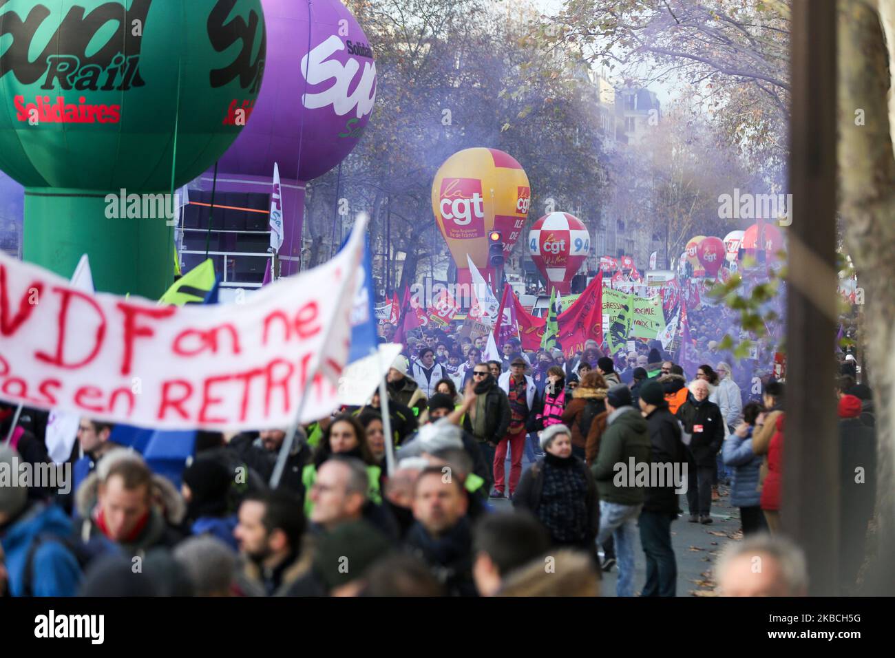 Strike of public transport operators sncf hi-res stock photography and ...
