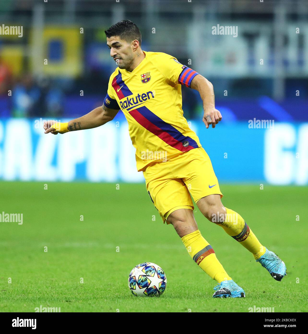 Luis Suarez of Barcelona during the UEFA Champions League Group F match ...