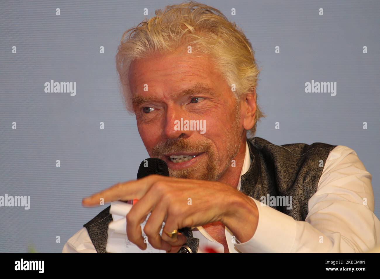 Portrait of sir richard branson hi-res stock photography and images - Alamy
