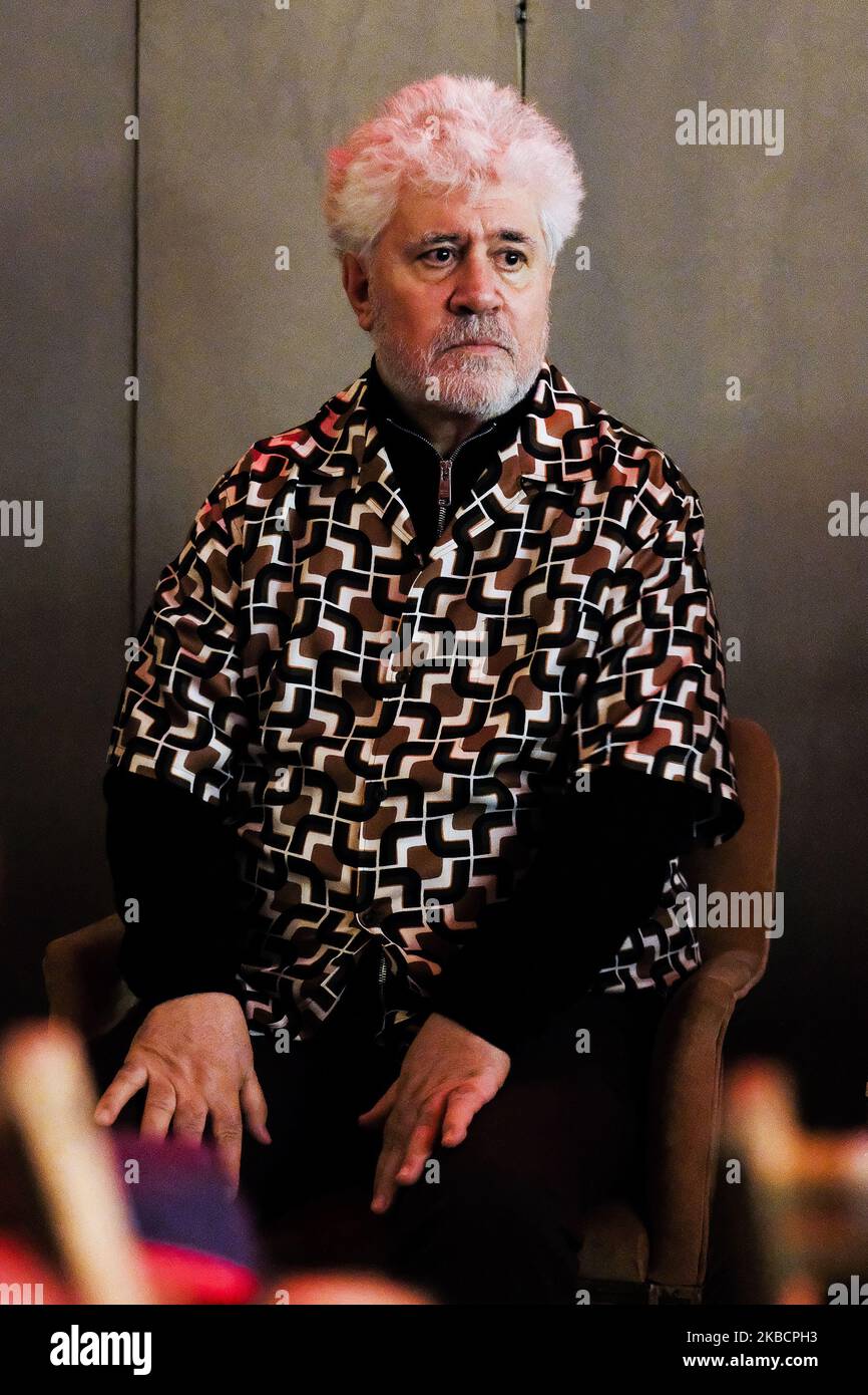 Spanish director Pedro Almodovar attends Dolor y Gloria's extended ...