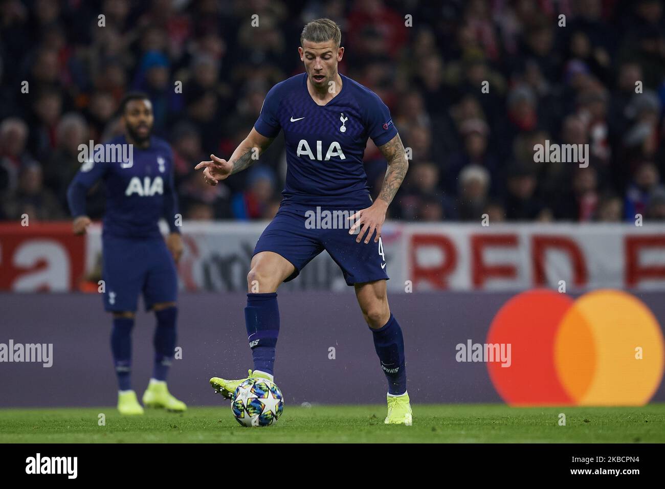 Toby Alderweireld of Tottenham in action during the UEFA Champions ...