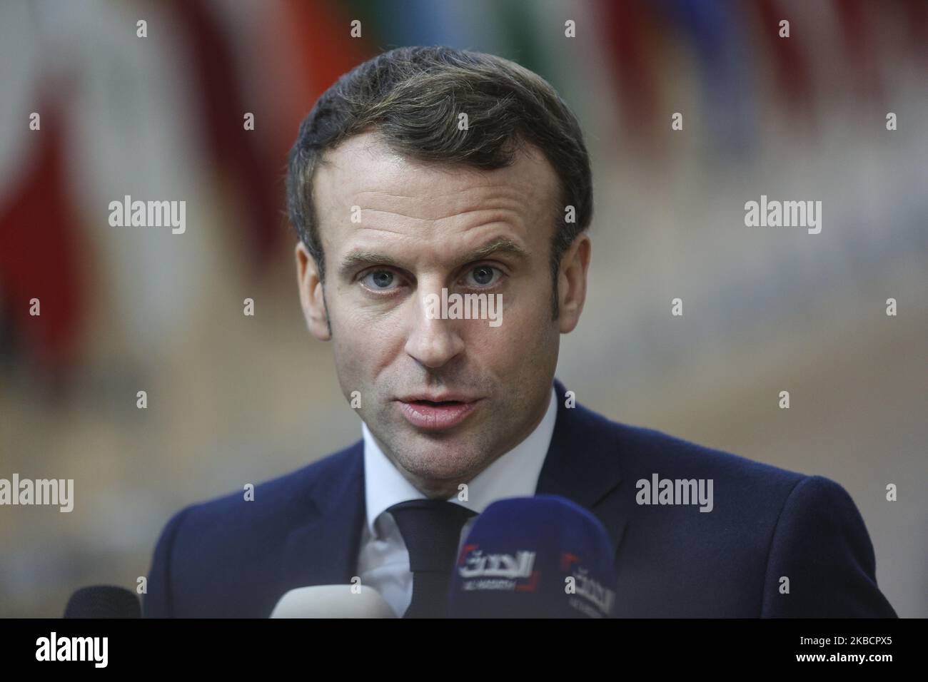 Emmanuel macron climate hi-res stock photography and images - Alamy