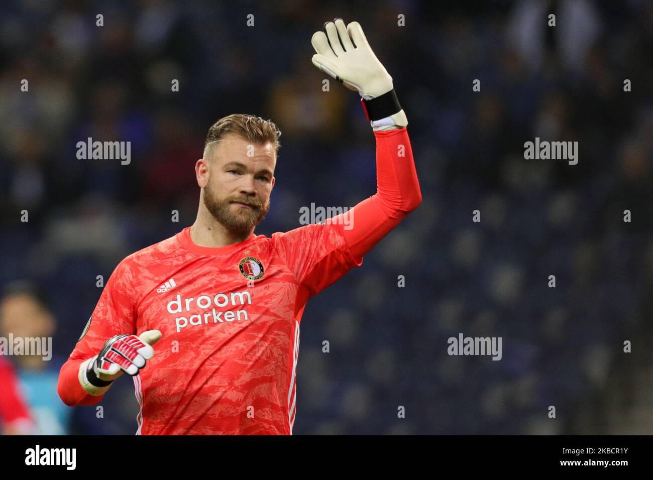 Nick Marsman goalkeeper of Feyenoord during the UEFA Europa League ...