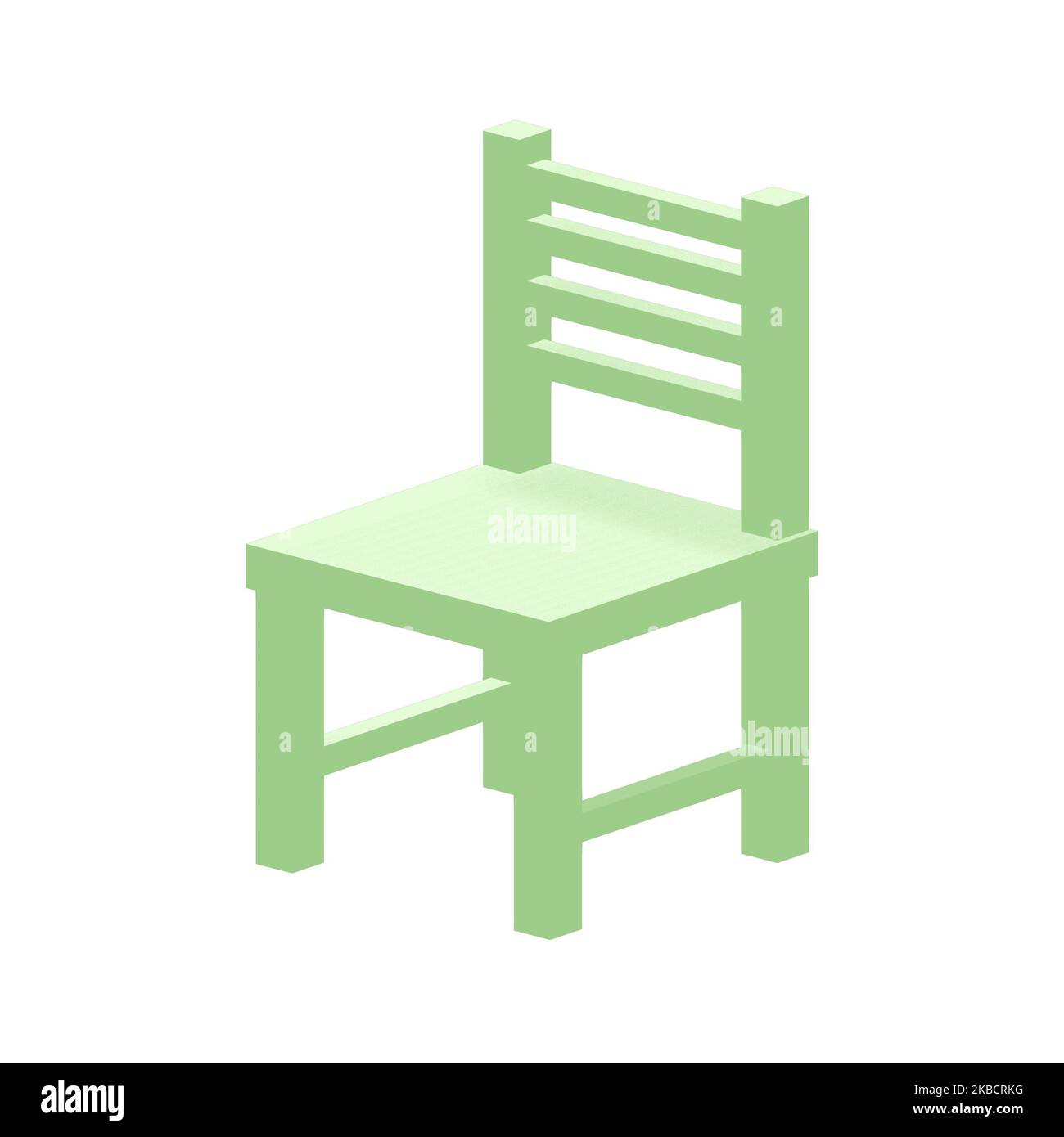Realistic modern chair vector illustration, Chair realistic ...
