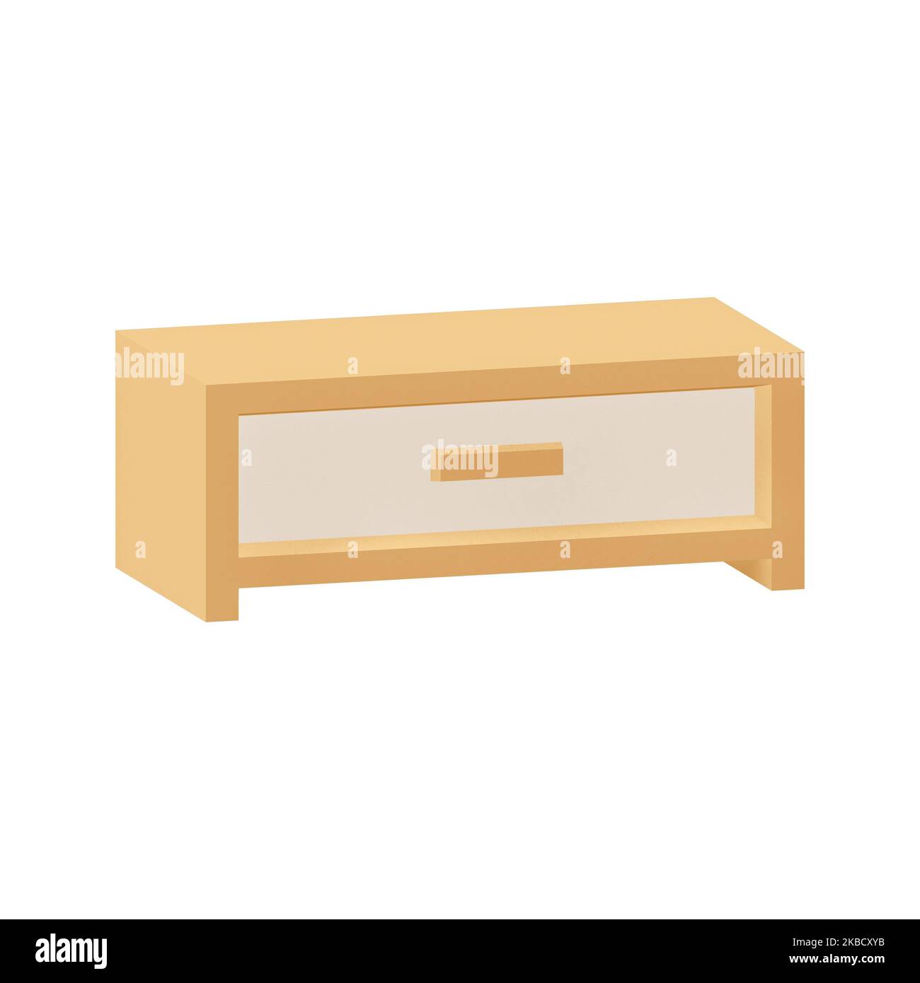 cabinet 3d render vector illustrations Stock Photo - Alamy