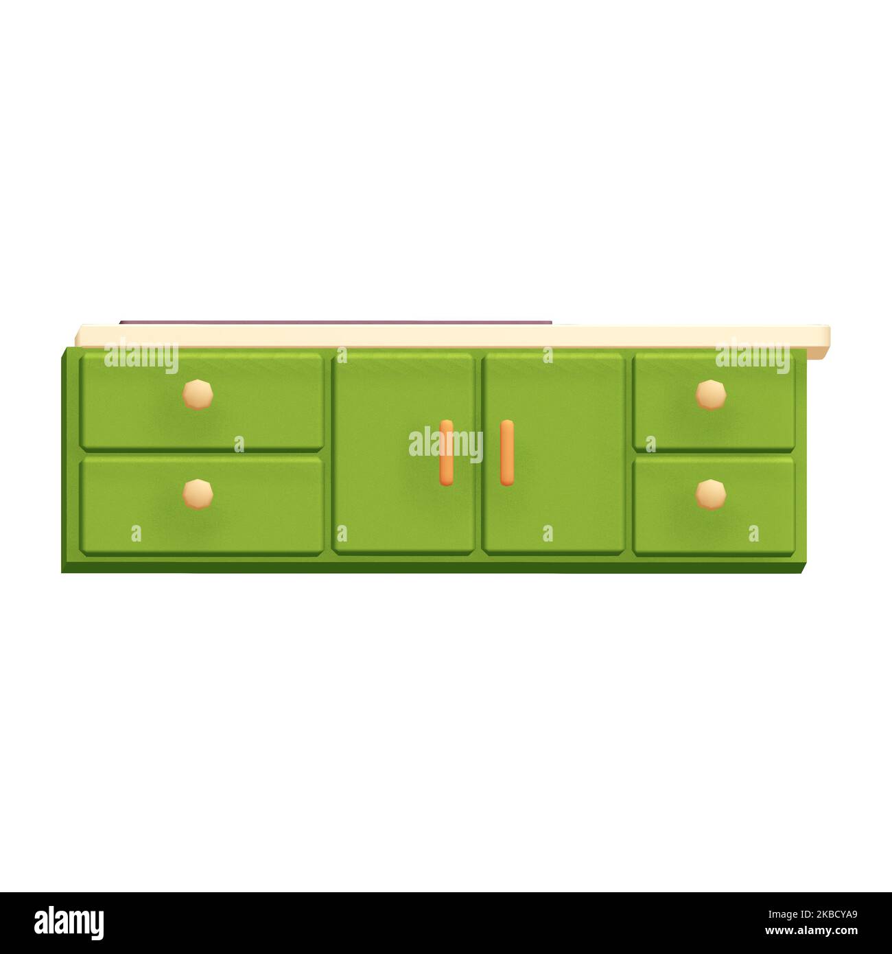 cabinet 3d render vector illustrations Stock Photo - Alamy
