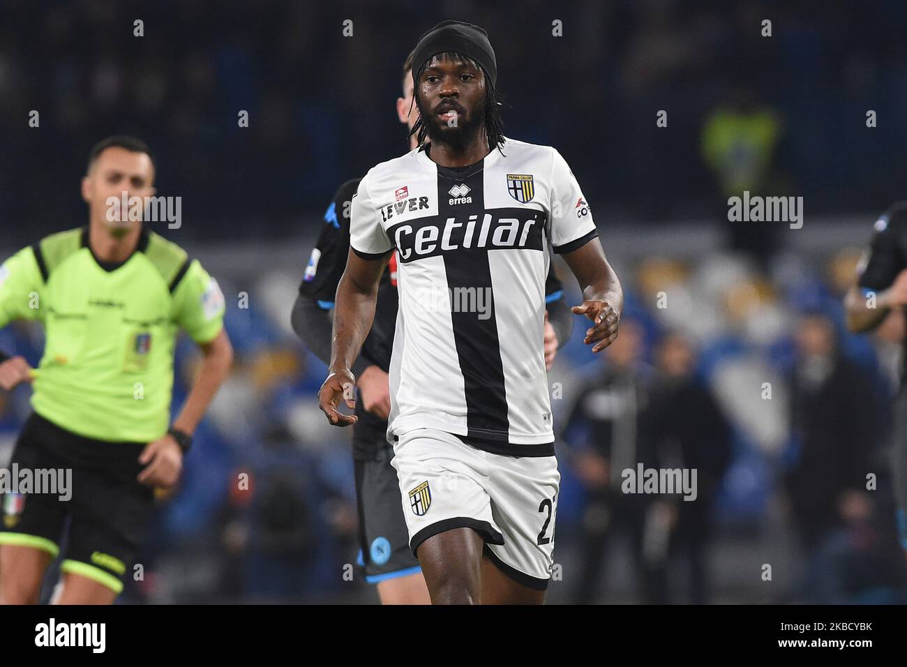 Gervinho of Parma Calcio during the Serie A match between SSC Napoli ...