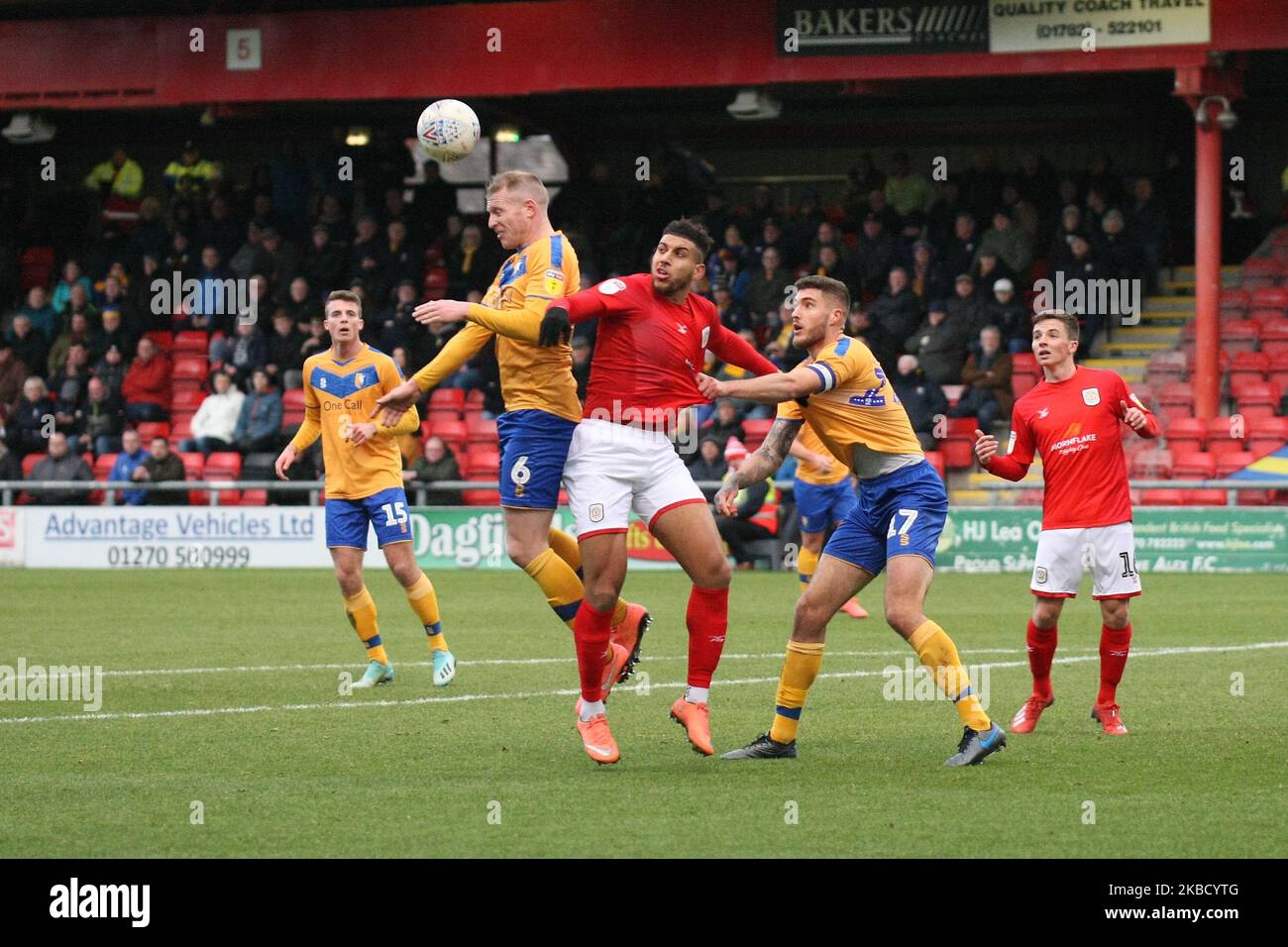 Neal bishop of mansfield town heads hi-res stock photography and images ...