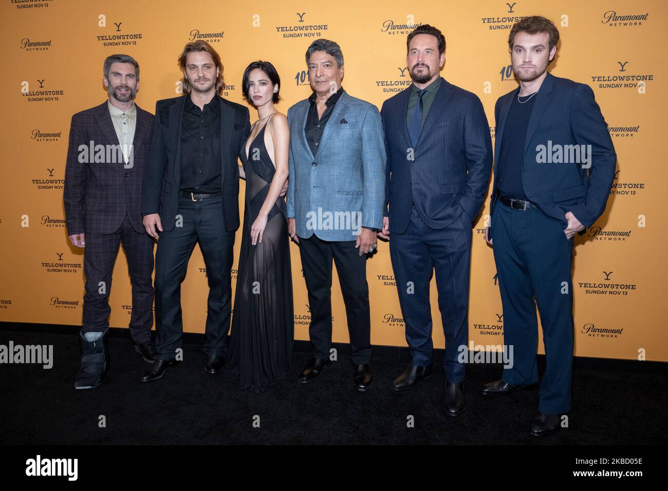 New York Usa 03rd Nov 2022 L R Wes Bentley Luke Grimes Kelsey