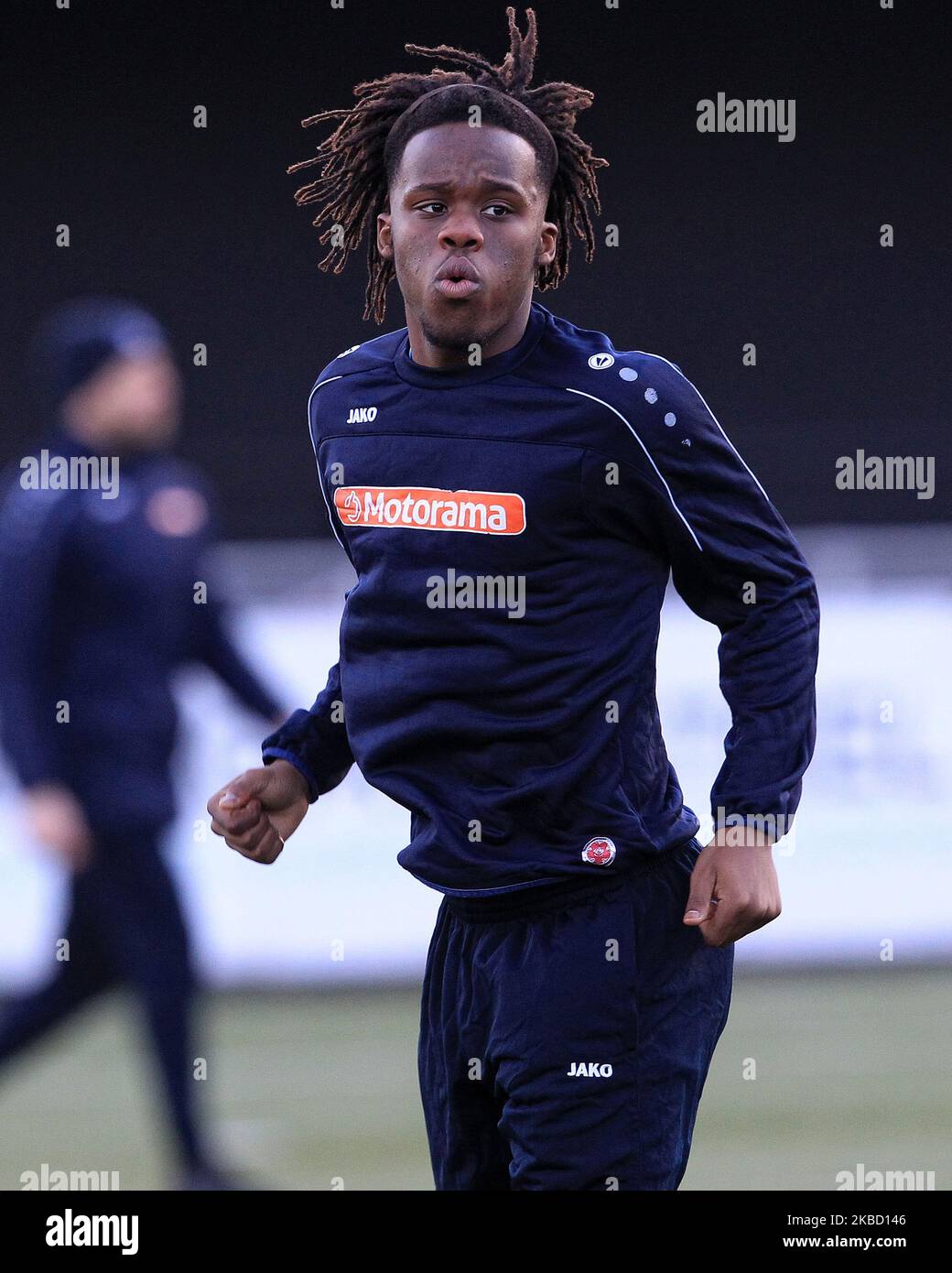 Peter kioso of hartlepool united warms hi-res stock photography and ...