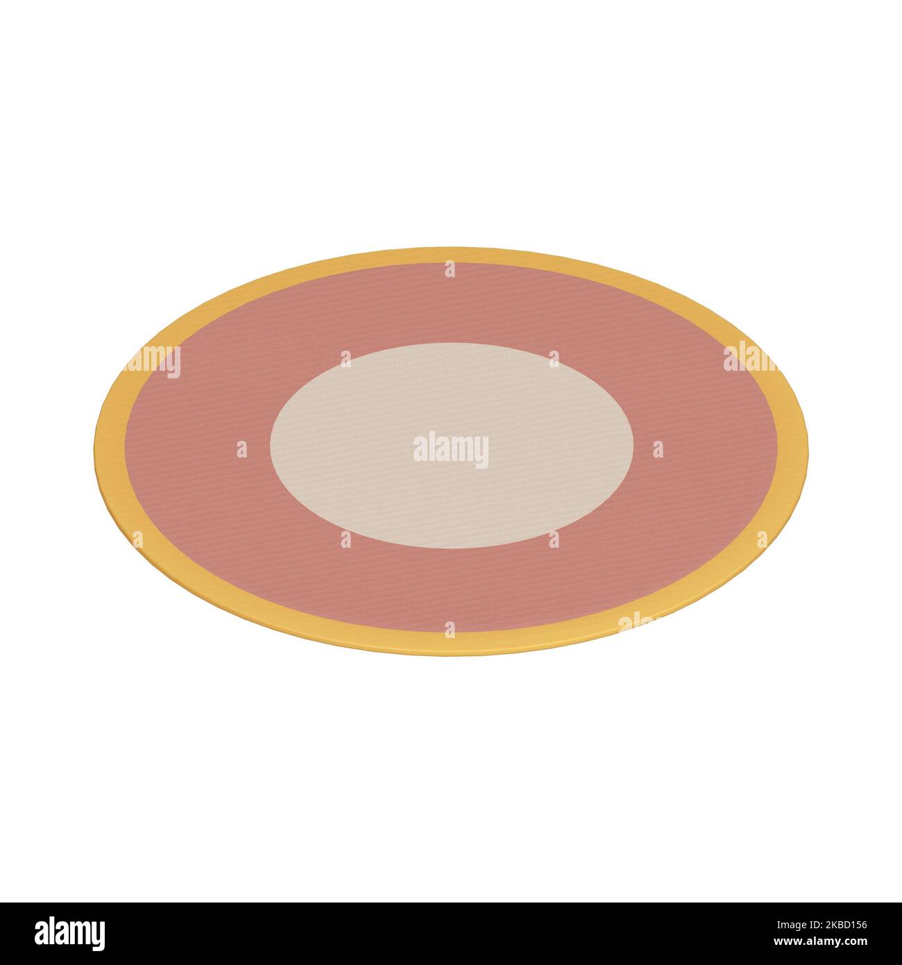 carpet background on the floor, Round rug mockup Stock Photo - Alamy