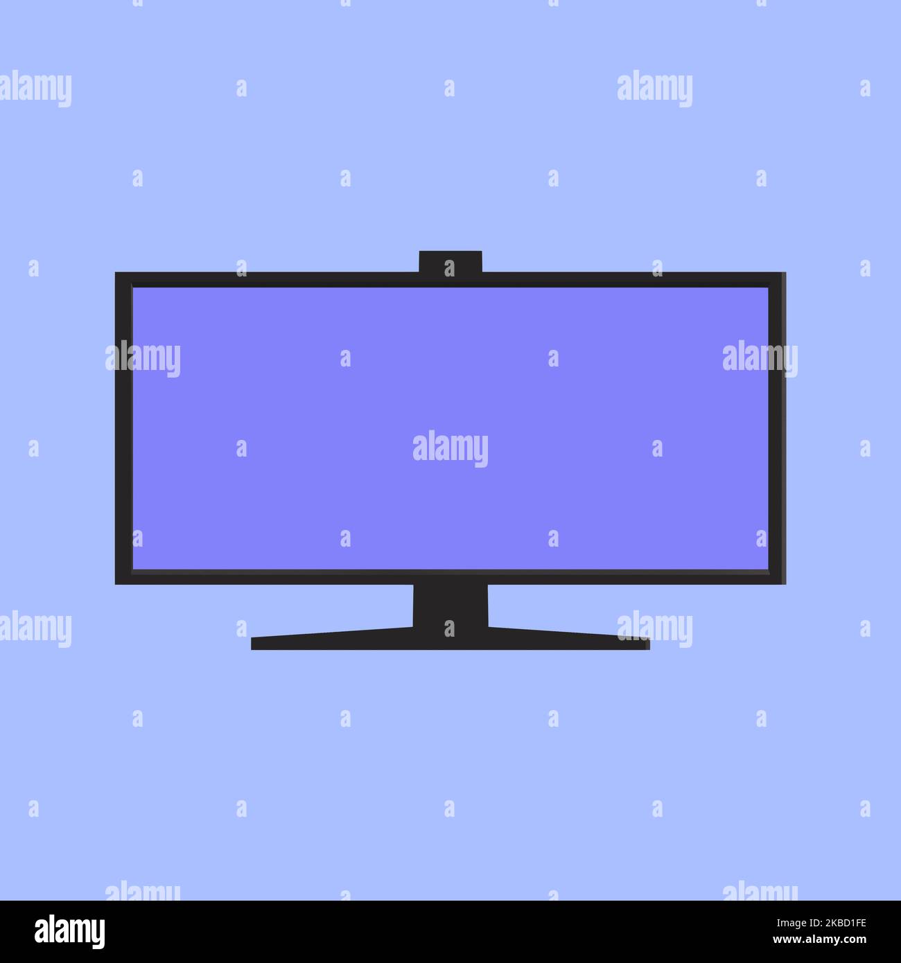 Computer Monitor render with transparent background, Pc Monitor ...