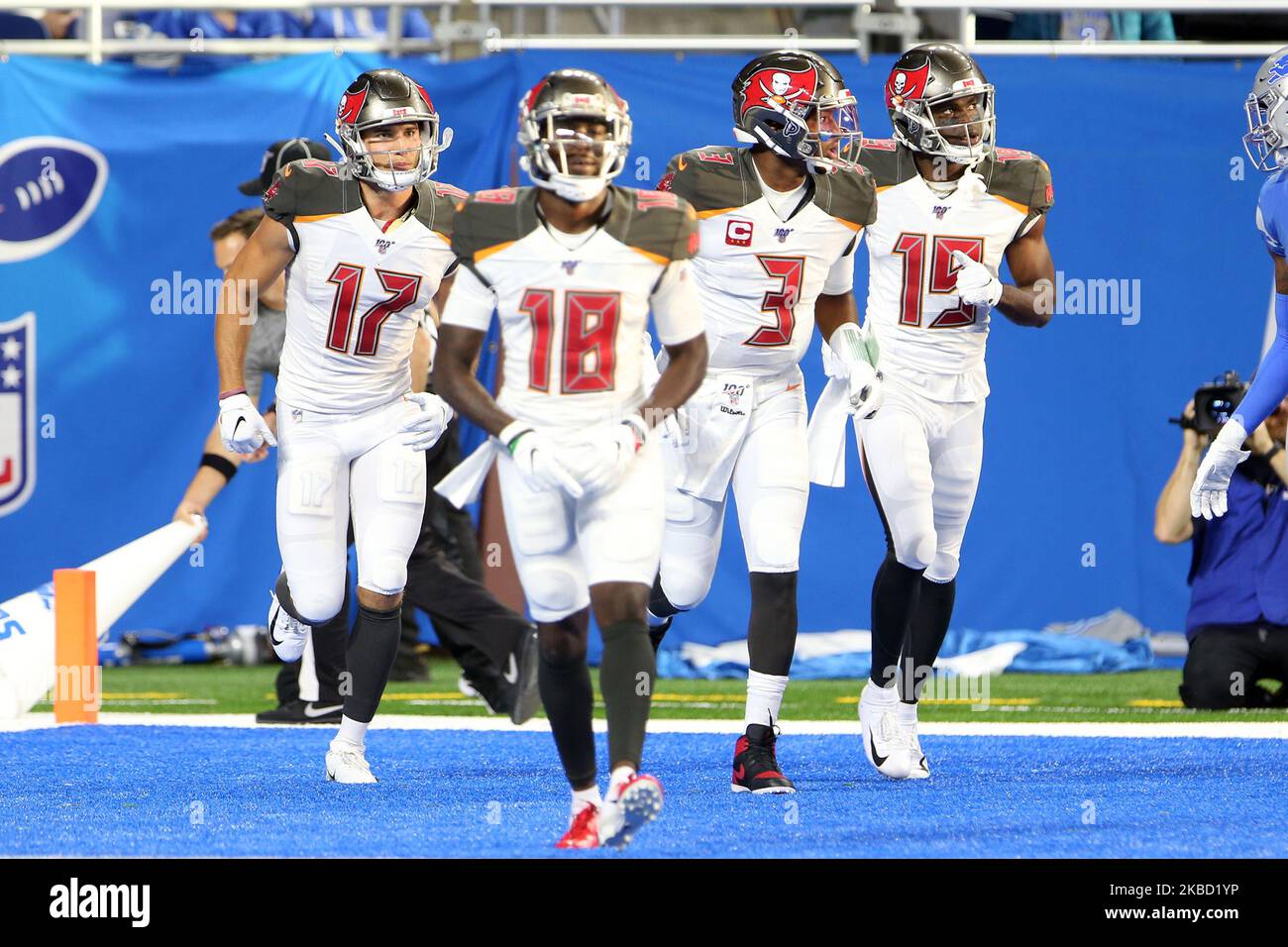 Tampa bay buccaneers wide receiver justin watson hi-res stock ...