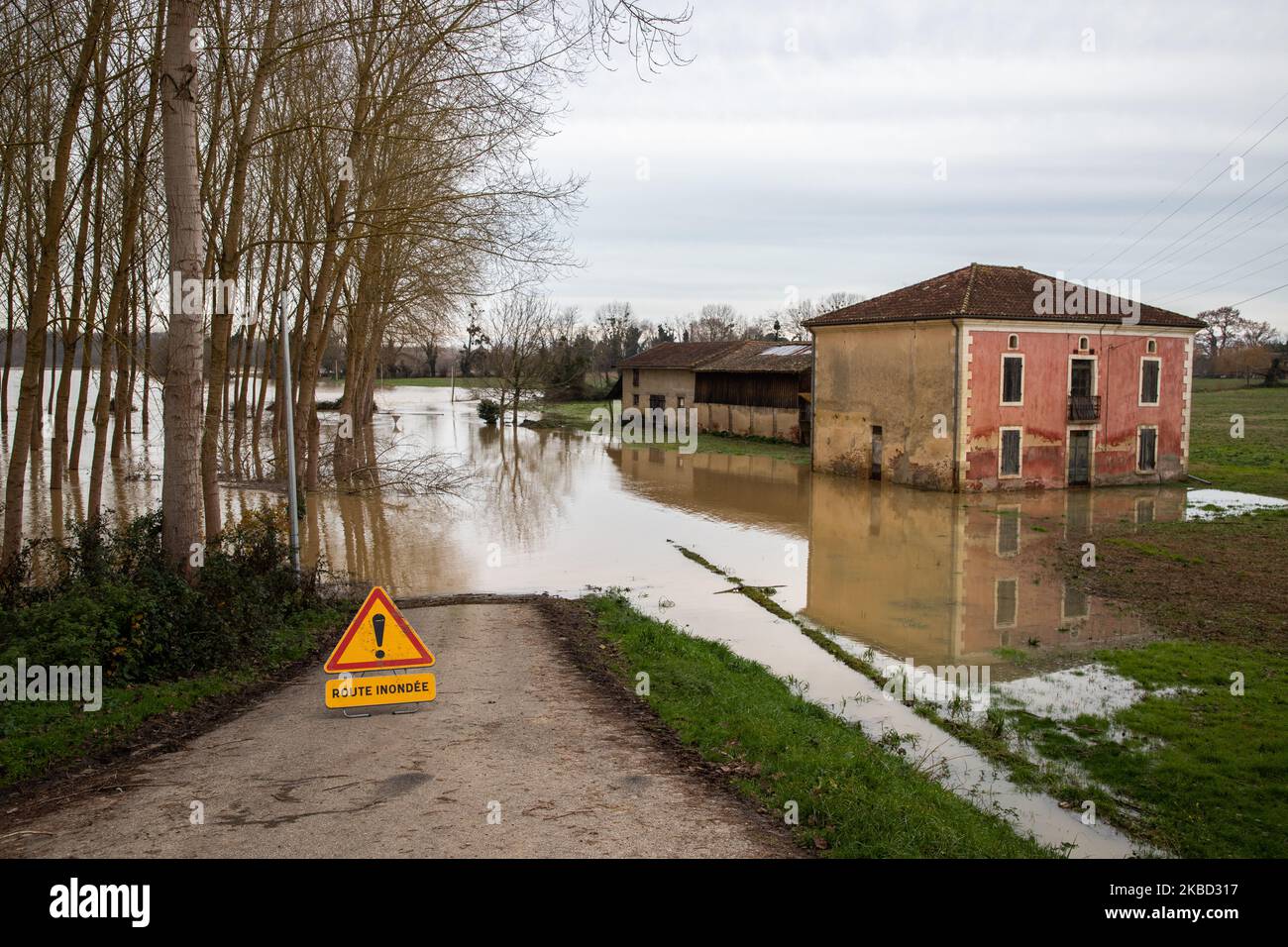 Village houses flooded fields from hi-res stock photography and images ...
