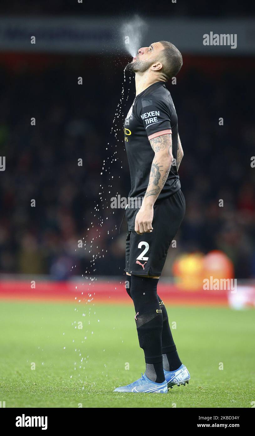 Manchester City's Kyle Walker during English Premier League between ...