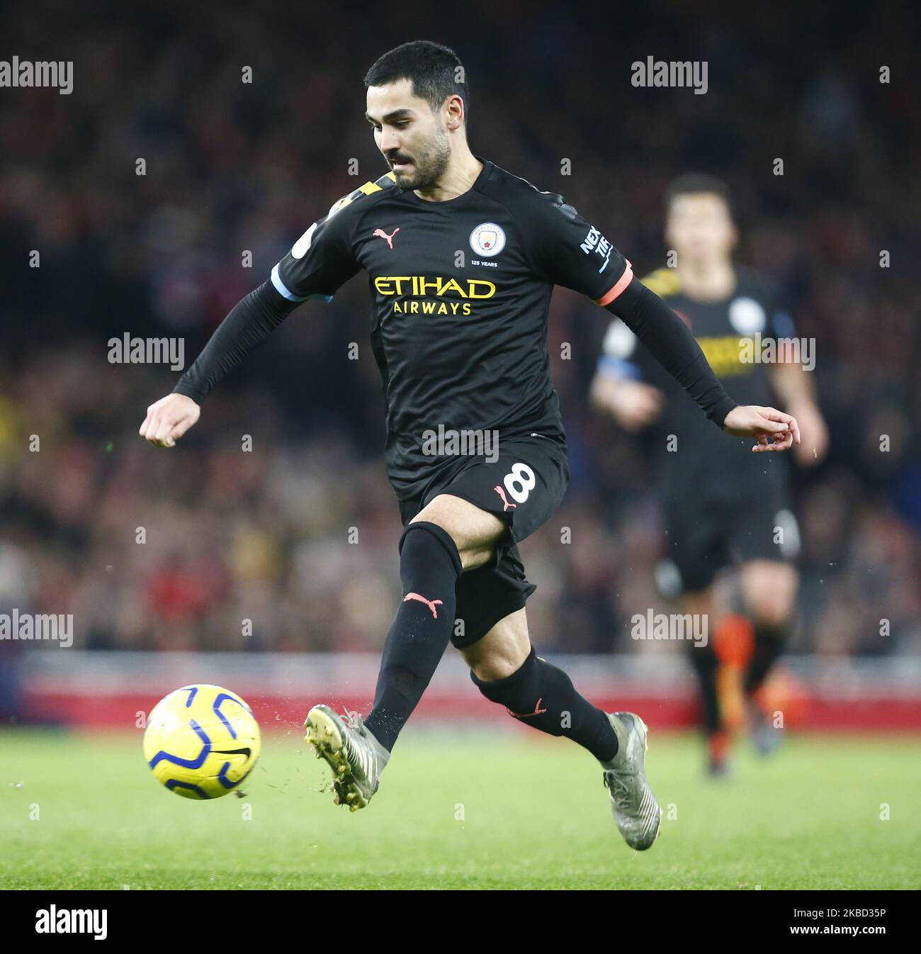 Manchester City's Likay Gundogan during English Premier League between ...