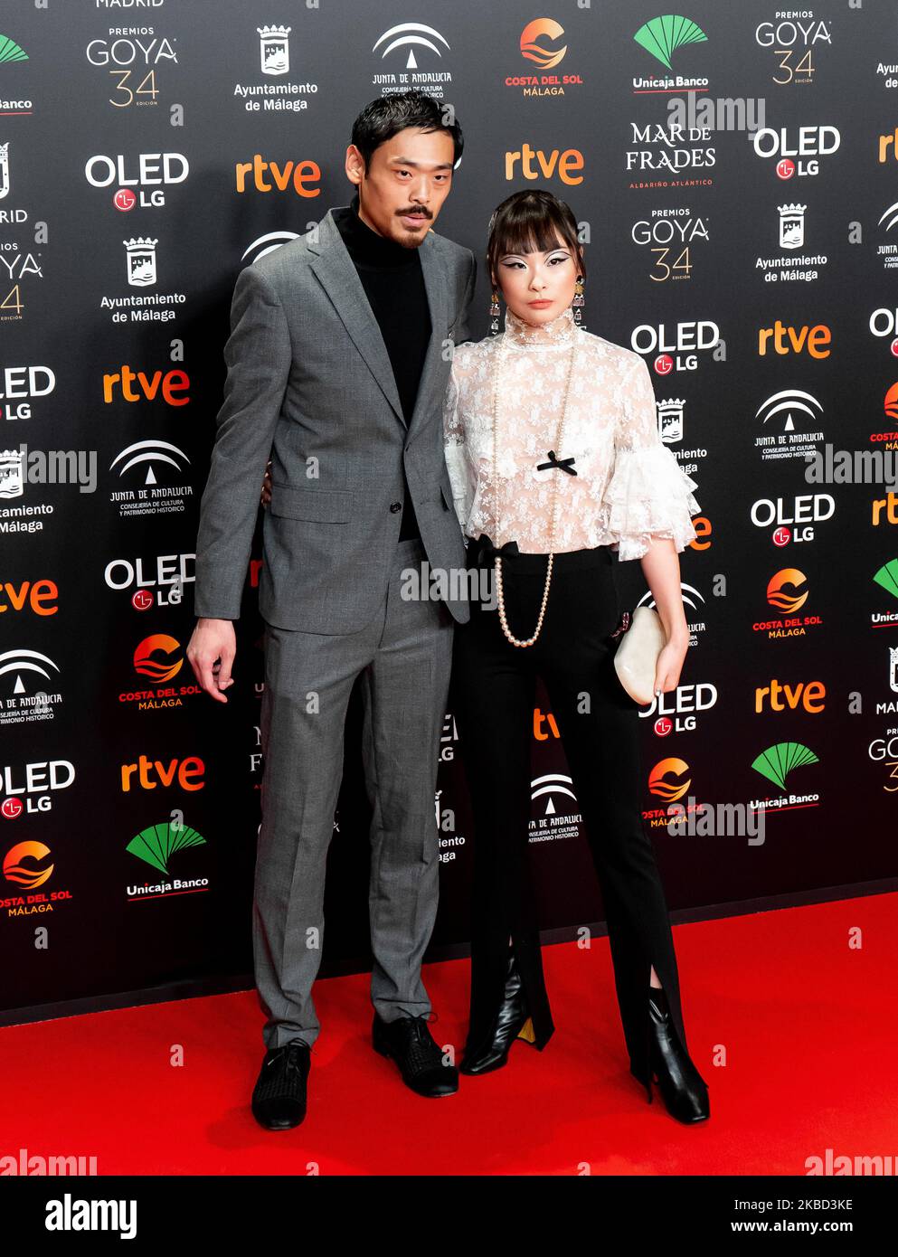 Director Jiajie Yu Yan and Chacha Huang attend the Candidates to Goya ...