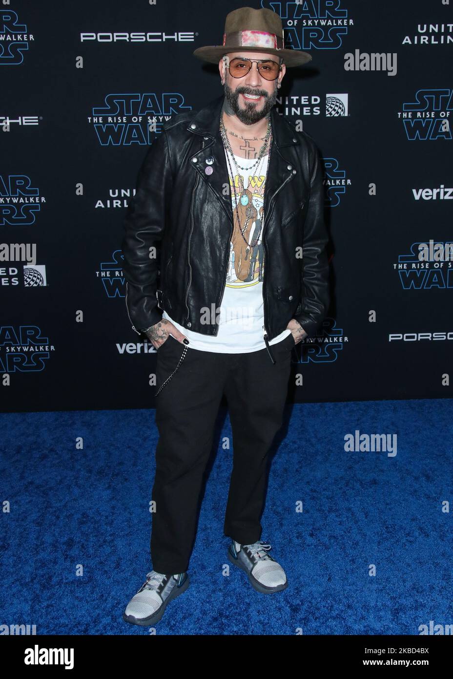 HOLLYWOOD, LOS ANGELES, CALIFORNIA, USA - DECEMBER 16: AJ McLean ...