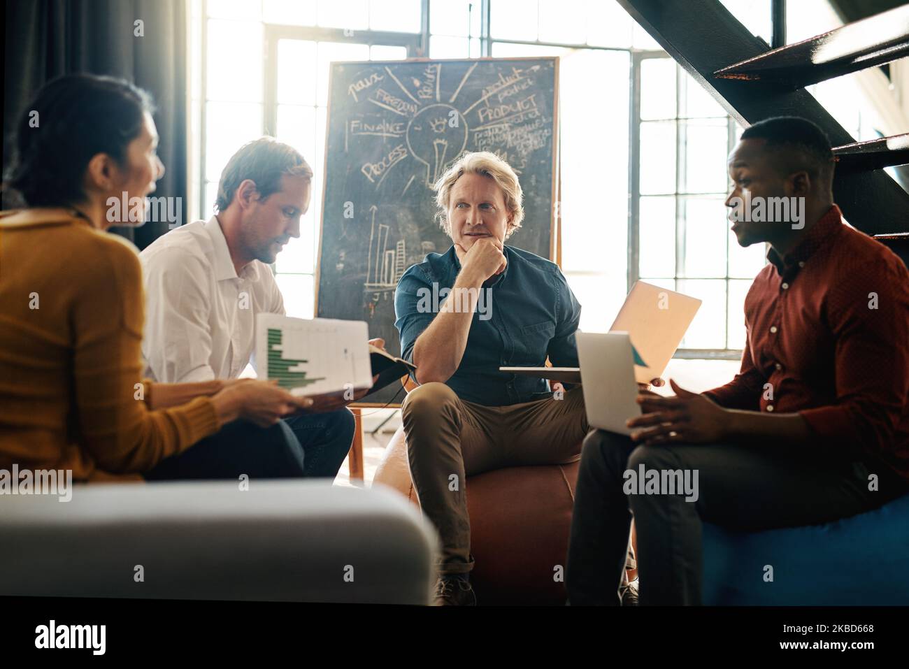 Working as a team of creative pioneers. a diverse group of designers ...