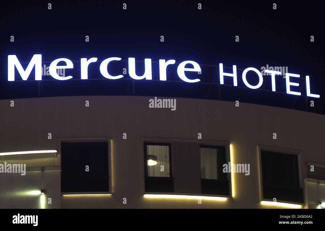Mercure logo hi-res stock photography and images - Alamy