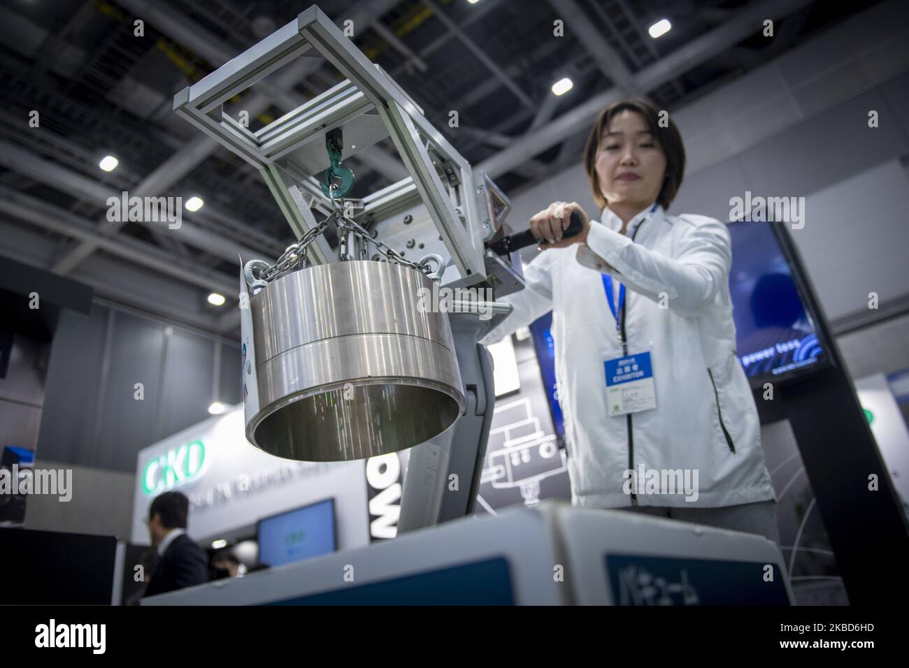 Demonstration for the operation of a robot arm to assist workers to ...