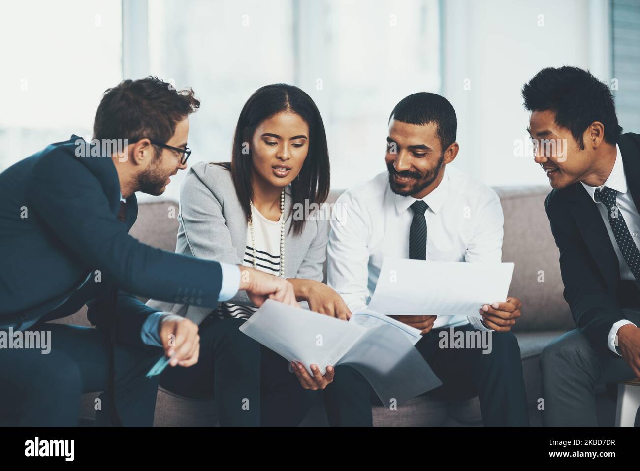 Identifying issues before they become problems. a group of ...