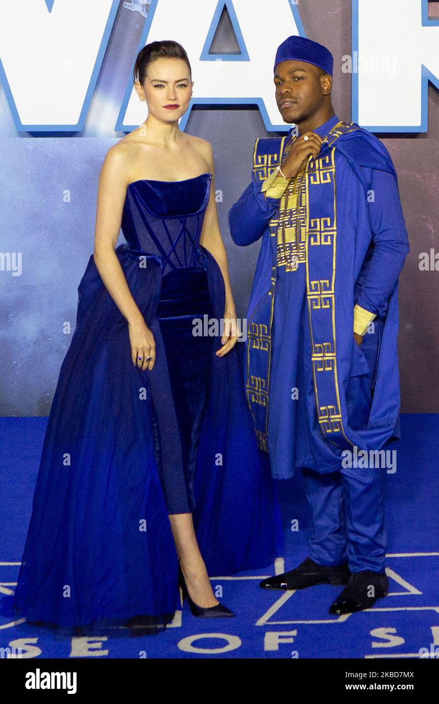 John Boyega, Daisy Ridley attend ''Star Wars: The Rise of Skywalker ...
