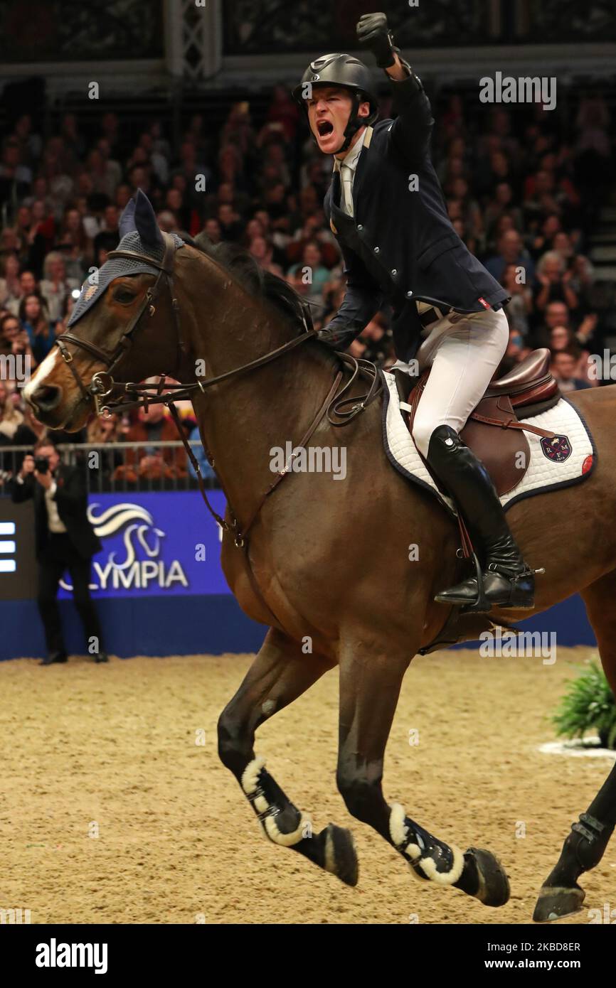 William Whitaker celebrates winning on RMF Charly to share the Cayenne ...