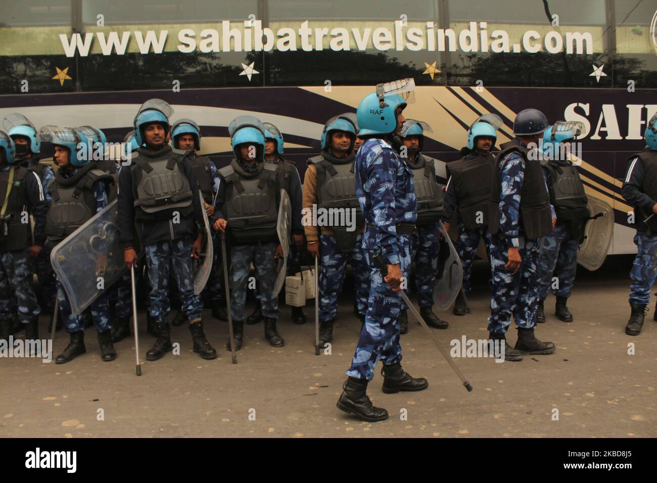 Indian rapid action force raf hi-res stock photography and images - Alamy