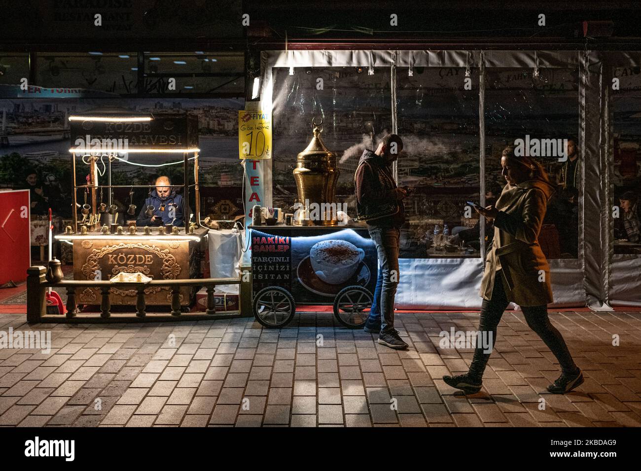 Nightlife district of karakoy hi-res stock photography and images - Alamy