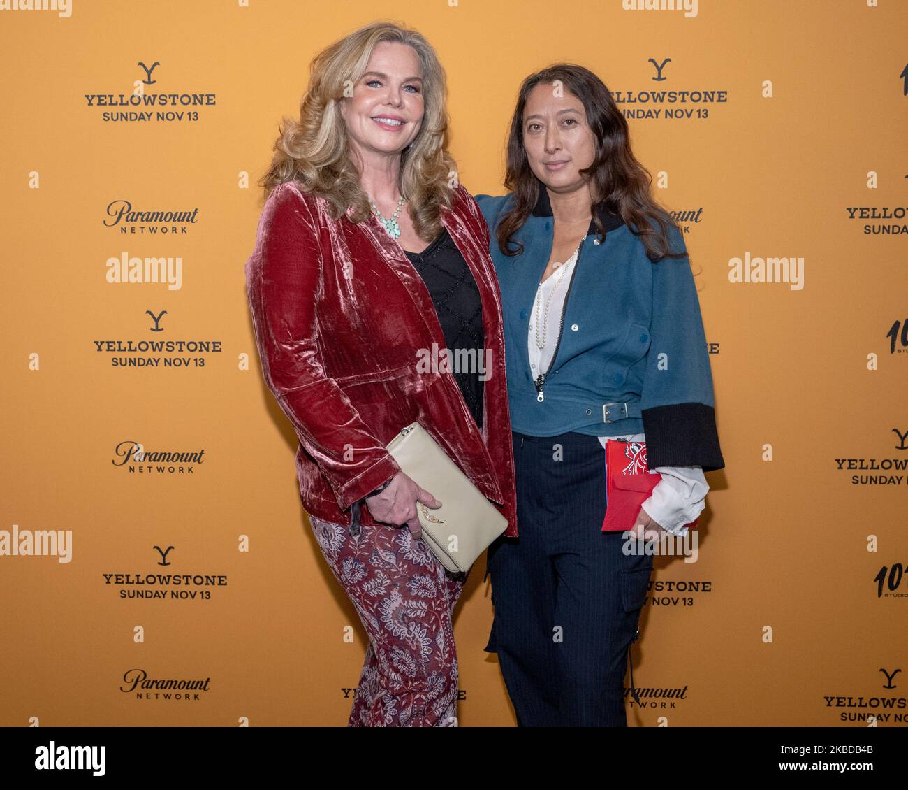 New York, New York, on Nov. 3, 2022. Ise White and Janet Greer arrive ...