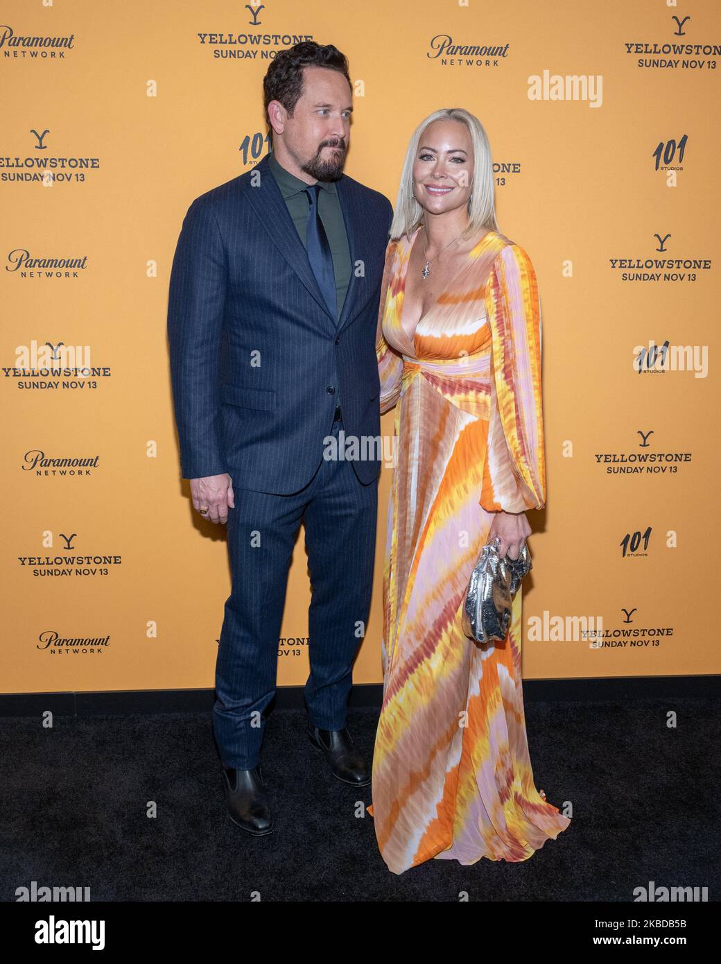 New York, New York, on Nov. 3, 2022. Cole Hauser and Cynthia Daniel ...