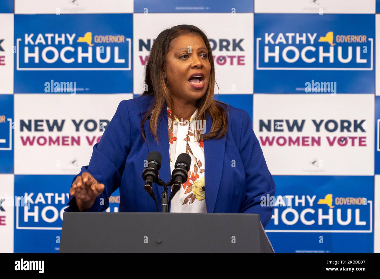 NEW YORK, NEW YORK - NOVEMBER 03: New York Attorney General Letitia ...