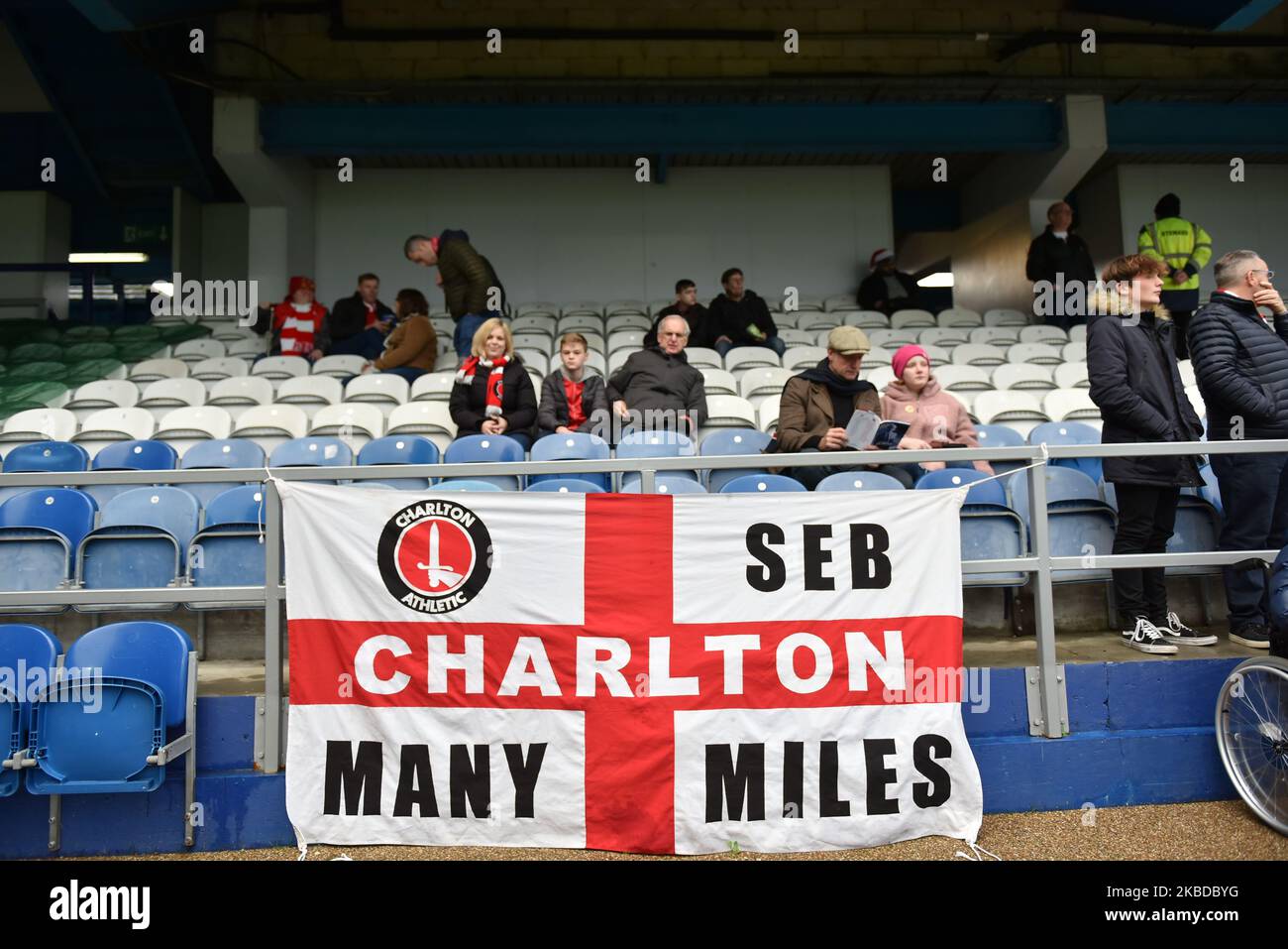 Charlton athletic flag hi-res stock photography and images - Alamy
