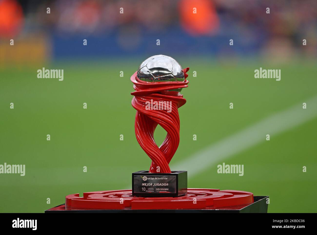 Player of the week trophy hi-res stock photography and images - Alamy