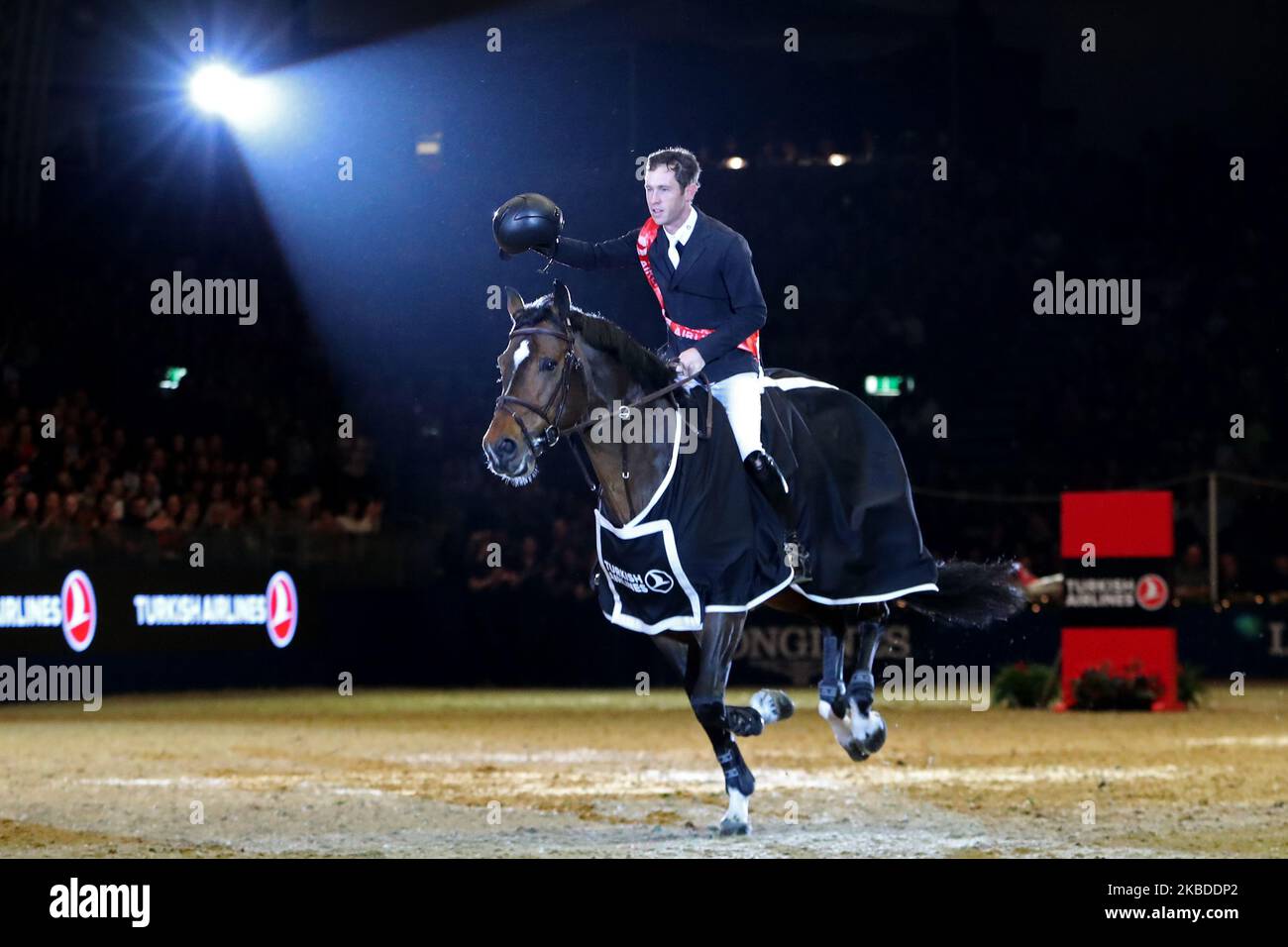 Scott Brash rides Hello Vincent to victory during the The Turkish ...