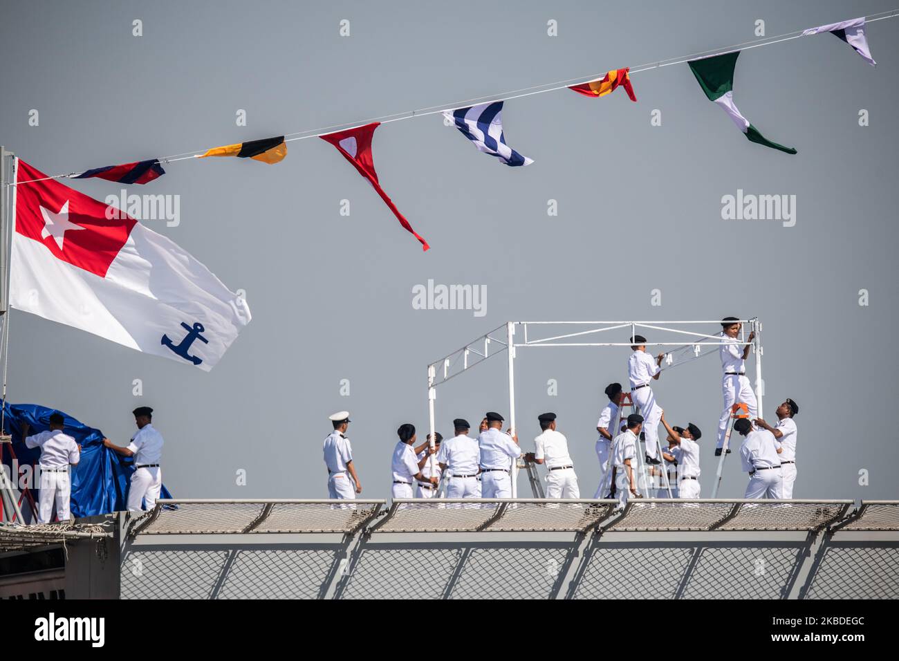 Myanmar navy officers hi-res stock photography and images - Alamy