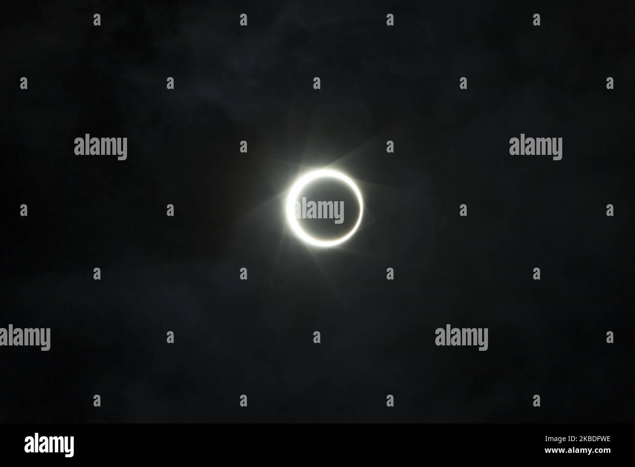 the process of forming a ring eclipse that can be witnessed full of ...