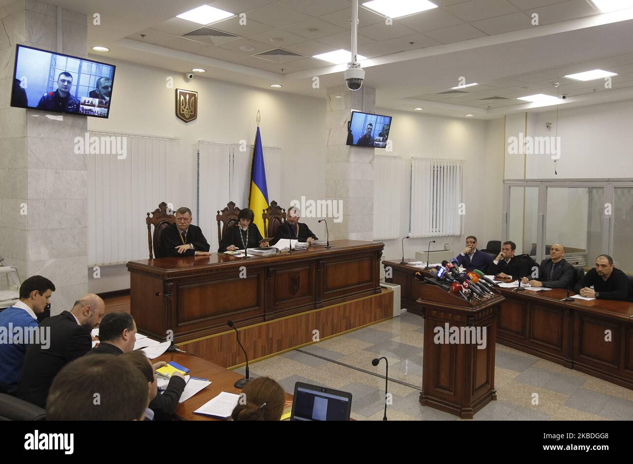 Ex members of riot police berkut serhii zinchenko hi-res stock ...